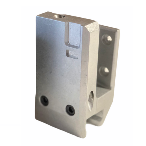 AR-15 Security Locking Billet Aluminum Wall Mount - Raw Aluminum ...